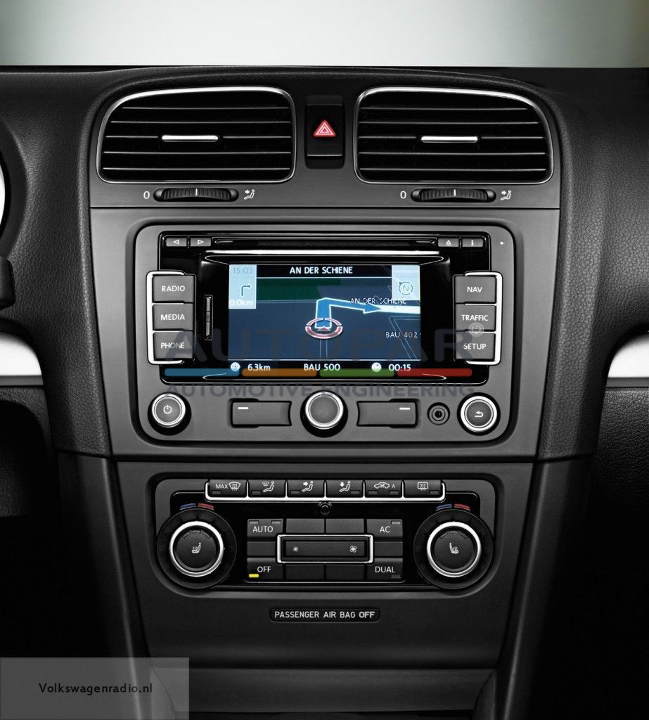 Volkswagen RNS310 Navigatie Volkswagen systeem. Origineel VW RNS310