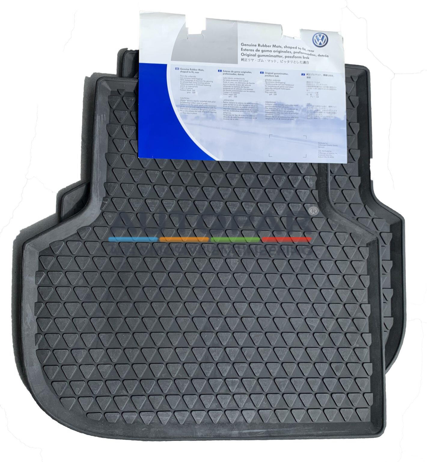 Rubberen mattenset Volkswagen Caddy matten set Caddy all-weather