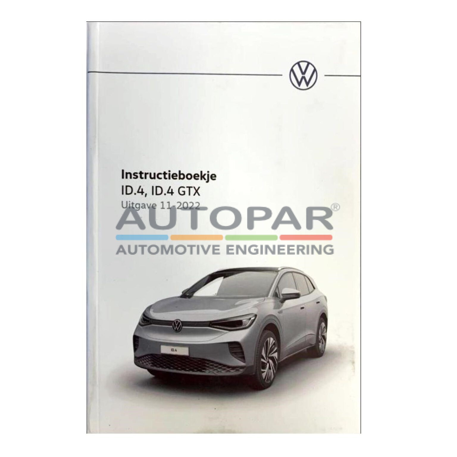 Originele handleiding instructieboekje Volkswagen ID.4 - Autopar