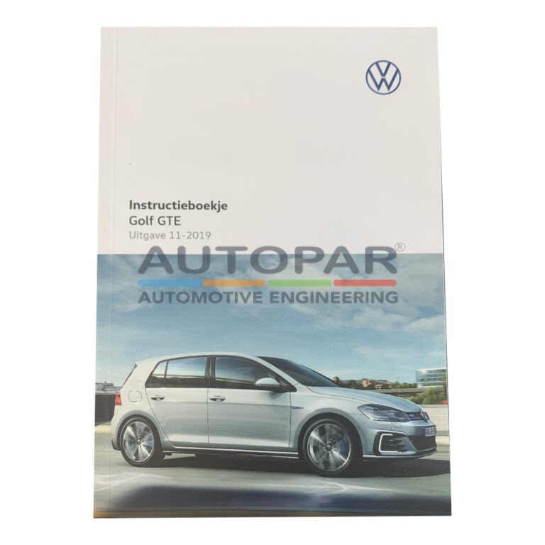 Originele handleiding instructieboekje Volkswagen Golf GTE - Autopar